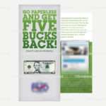 Go Paperless - Bill Insert / Social Media Post / Newsletter Graphic ...