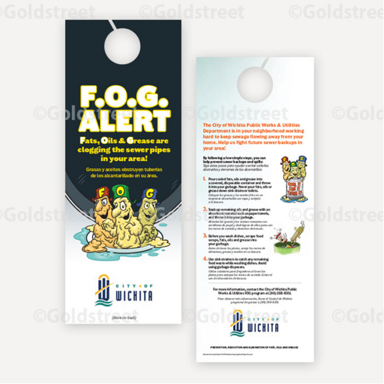 FOG Door Hanger #2843 | Goldstreet Designs