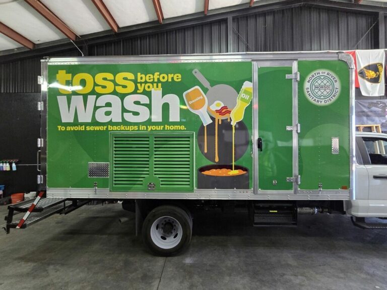 Toss Before You Wash Truck Stickers - Plethora of Sizes #4038-B ...